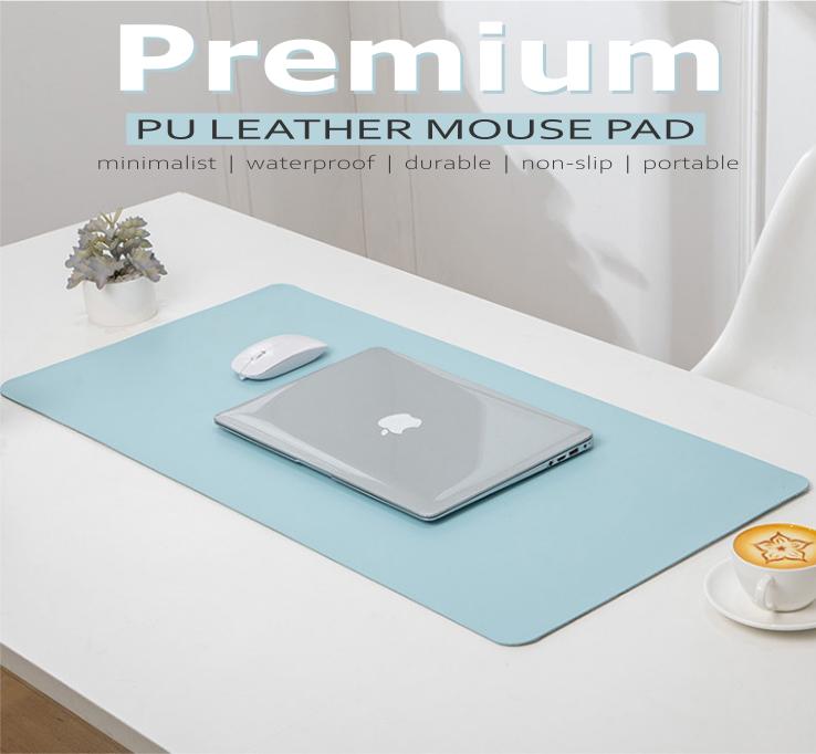 Premium Large Desktop Table Mouse Pad - Water and Stain Resistant ...