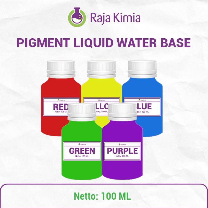 Promo PIGMENT LIQUID WATER BASE/ PEWARNA SABUN /KOSMETIK / PEWARNA ...