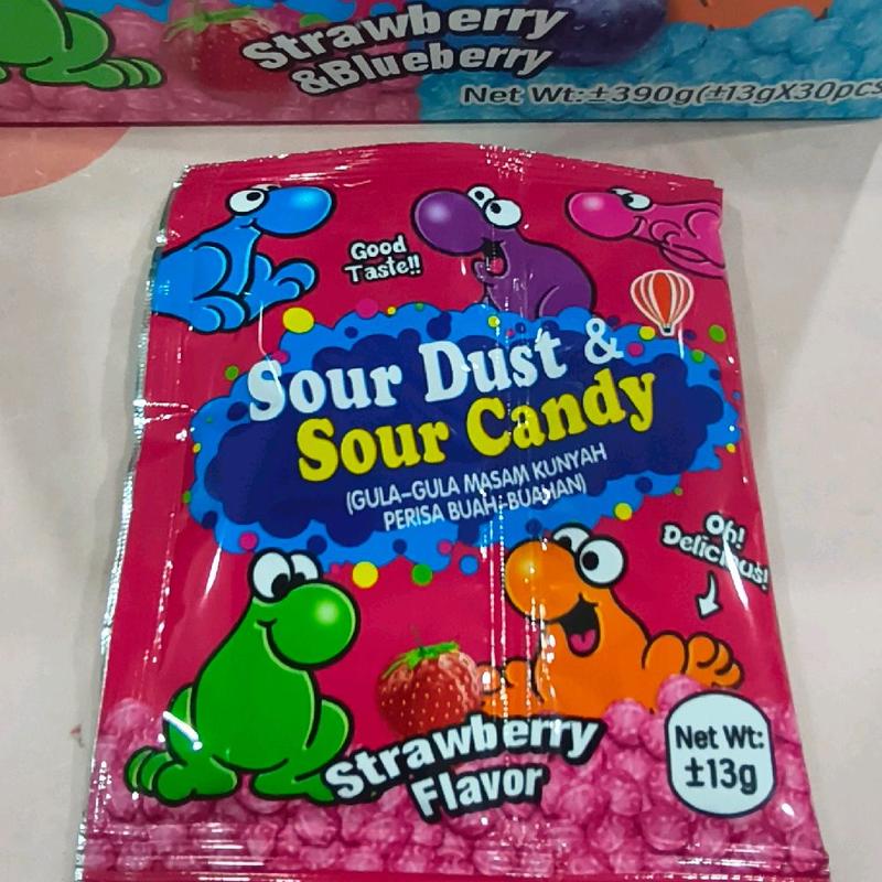 SOUR DUST& SOUR CANDY (1 PEK) - TikTok Shop Malaysia