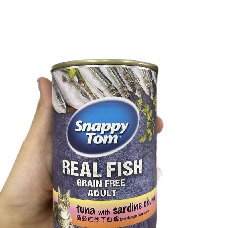 Snappy Tom Real Fish Grain Free 400g Toys - TikTok Shop Malaysia