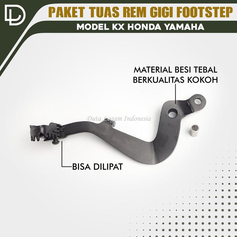 TUAS PEDAL REM MODEL KX PNP TRAIL RAKITAN BEBEK GTX DAN TRAIL CUSTOM ...