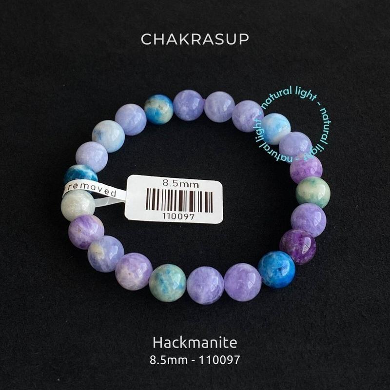 【ACTUAL UNIT】Natural High Grade Hackmanite Bracelet w/Cert - TikTok ...