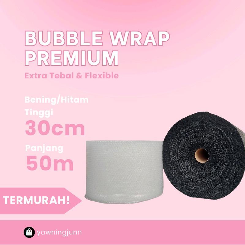 [premium] Bubble Wrap Premium Extra Tebal 30cm×50m Termurah Berkualitas ...