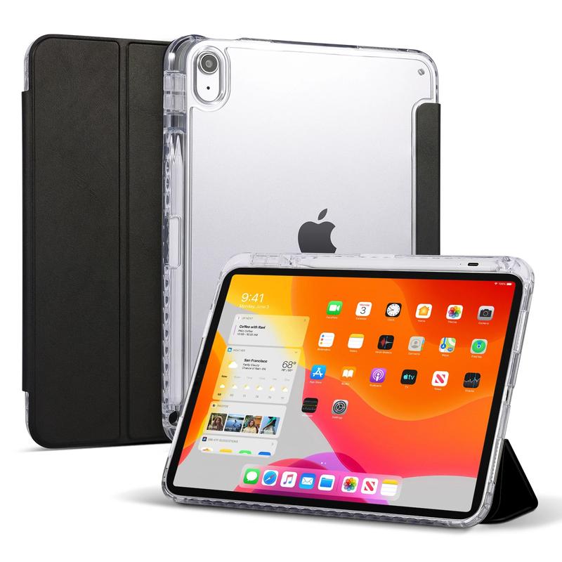 For iPad PU Leather Cover 11 Inch Plastic Tablet Case With Soft ...