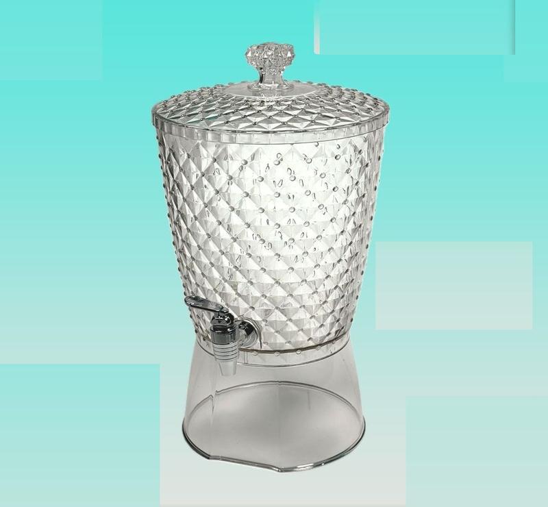 CRYSTAL WATER DISPENSER BPA FREE | Drink Dispenser With Pipe - TikTok ...