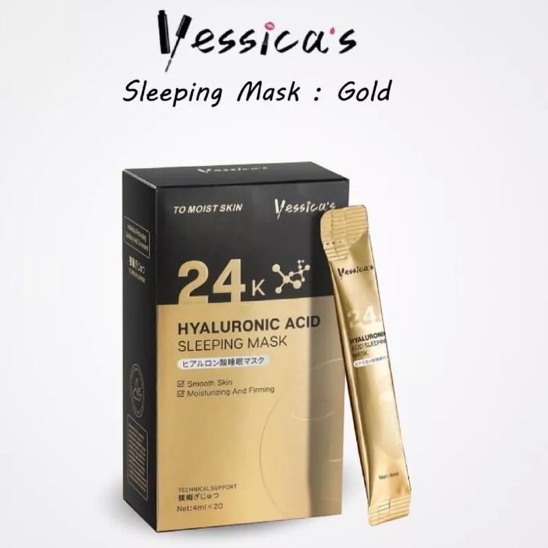 [20SACET 1 BOX] Yessica Sleeping Mask Yessica's 24K Hyaluronic Acid ...