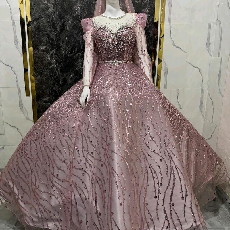 Gaun crinolin gradasi mewah - Shop | Tokopedia