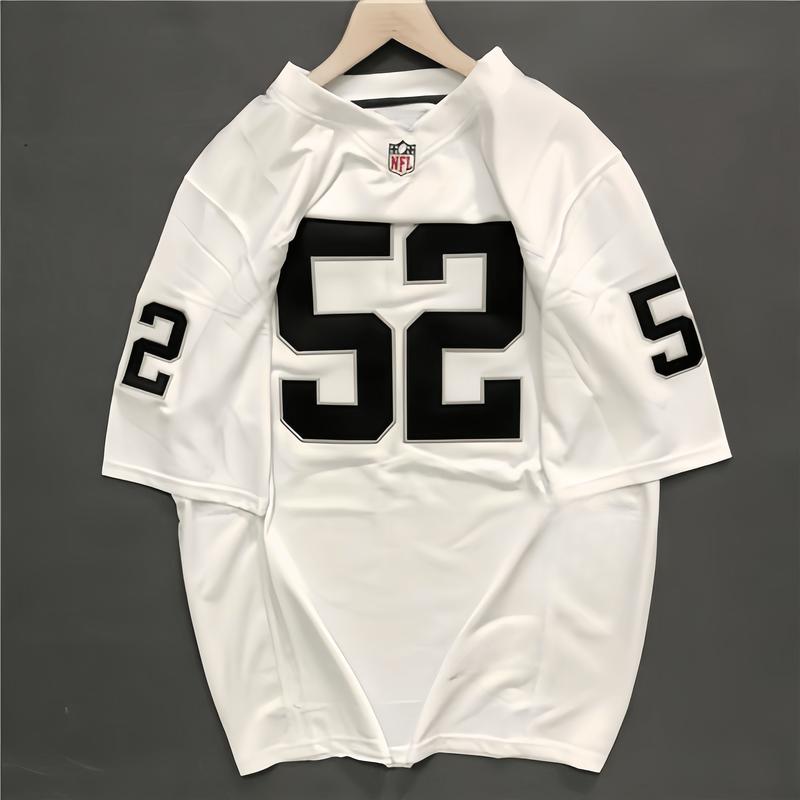 Jersi Ragbi NFL, Gaya Retro Amerika, Longgar, Baju-T Berceta - TikTok ...