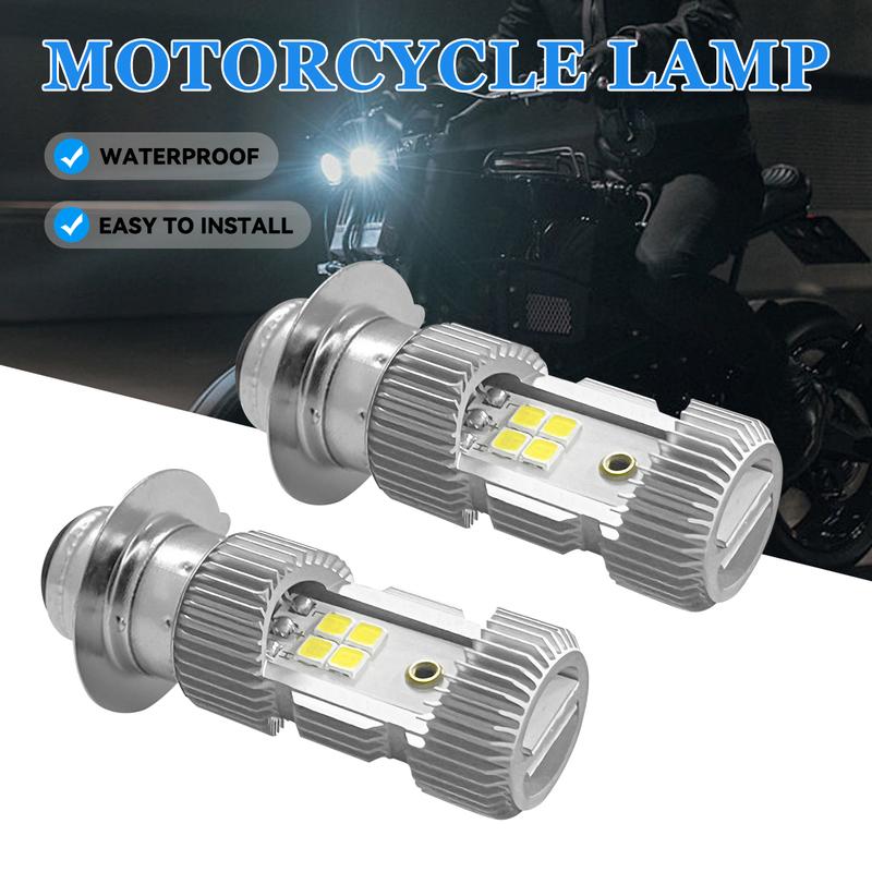 Lampu Depan Motor LED 2 Sisi Arus Wajib DC 6500K Kaki 1 11163UEMXI ...