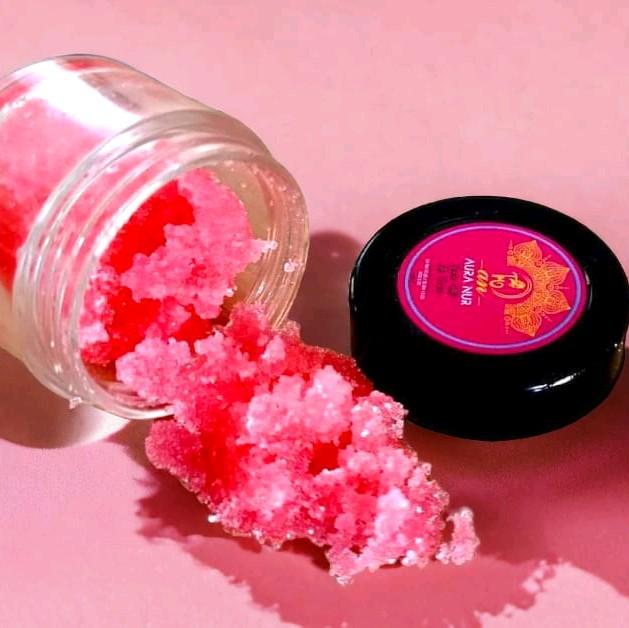 Aura Nur Sugar Salt Lips Scrub - TikTok Shop Malaysia