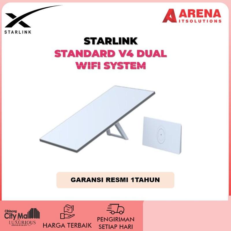 STARLINK STANDARD V4 DUAL WIFI SYSTEM WITH 2 LAN PORT RJ45 | STARLINK ...
