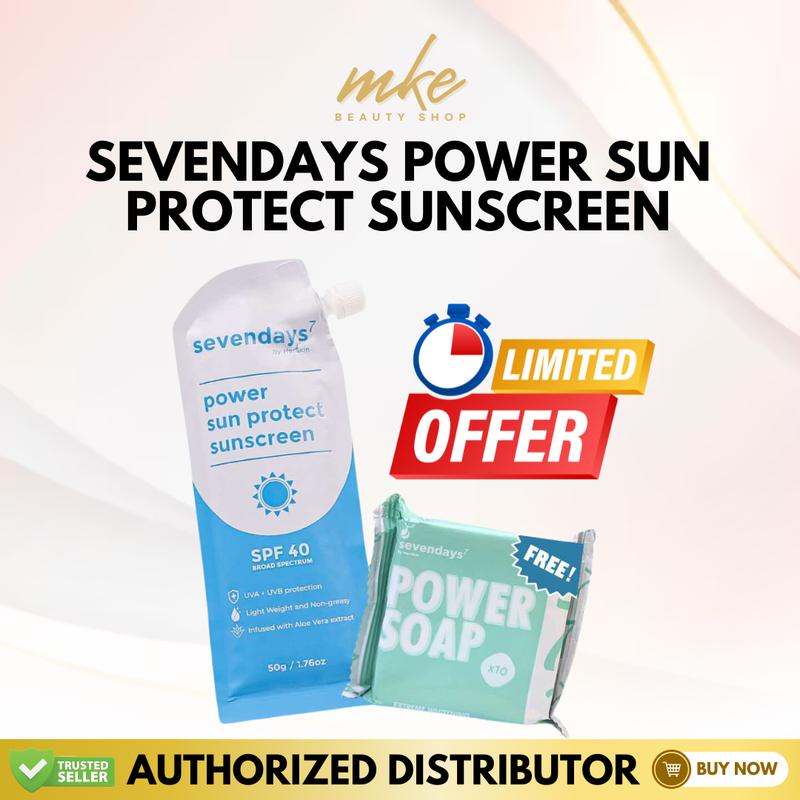 SEVENDAYS POWER SUN PROTECT SUNSCREEN SPF40 BY HERSKIN Sunscreen ...
