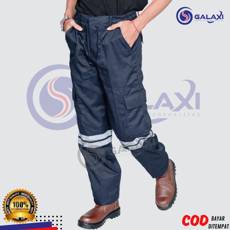 Celana Wearpack Safety Warna Biru Dongker - Shop | Tokopedia