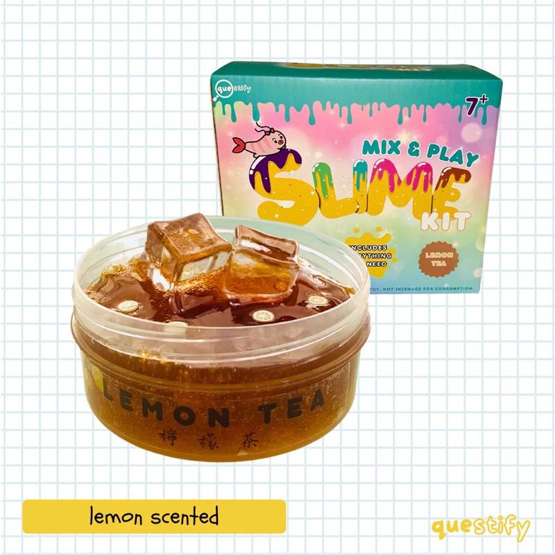 Lemon Tea Slime - SLIME KIT DIY - TikTok Shop Philippines
