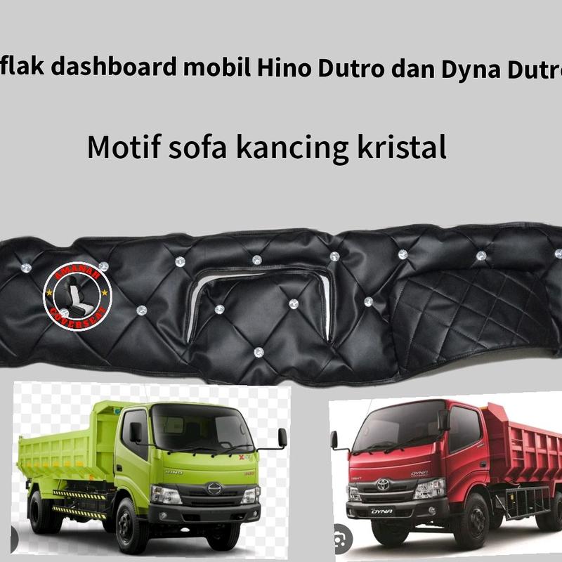 Taflak dashboard mobil Hino dutro dan Dyna dutro model sofa kancing - Shop | Tokopedia