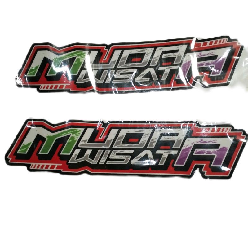 stiker muda wisata besar orginal - Shop | Tokopedia