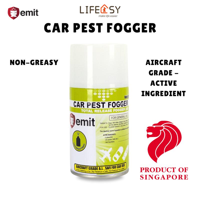 [MADE IN SINGAPORE] EMIT Car Pest Fogger Total Release Fogge - TikTok ...