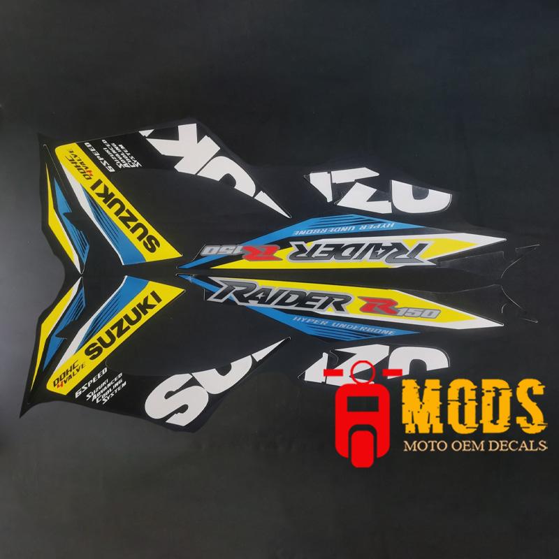 RAIDER 150 REBORN/RELOADED #16-1 Stock Decal/Sticker - TikTok Shop ...