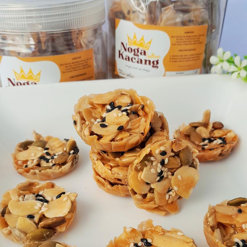 [1 KG]Noga Kacang Sultan 500gr/ Almond Crispy/ Kue Kacang/ Kue - Shop ...
