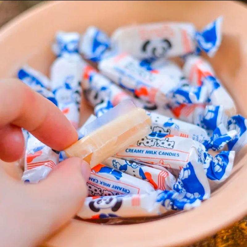 100 pcs Permen Lunak Rasa Susu Cap Panda kemasan reapack - Shop | Tokopedia
