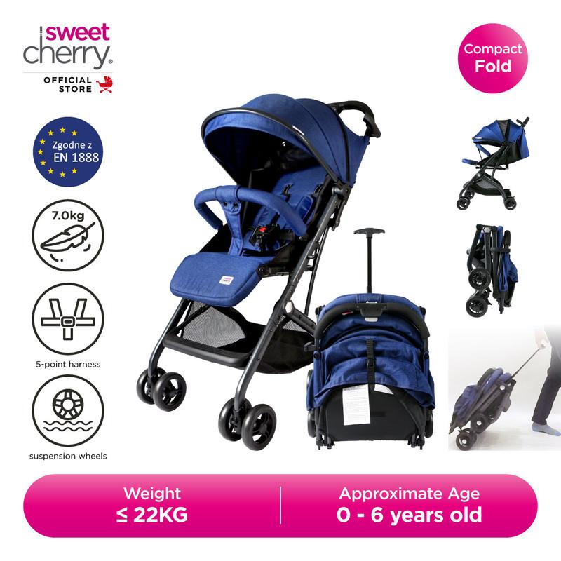 Sweet Cherry Compact Fold Baby Stroller Suitable from Newbor - TikTok ...