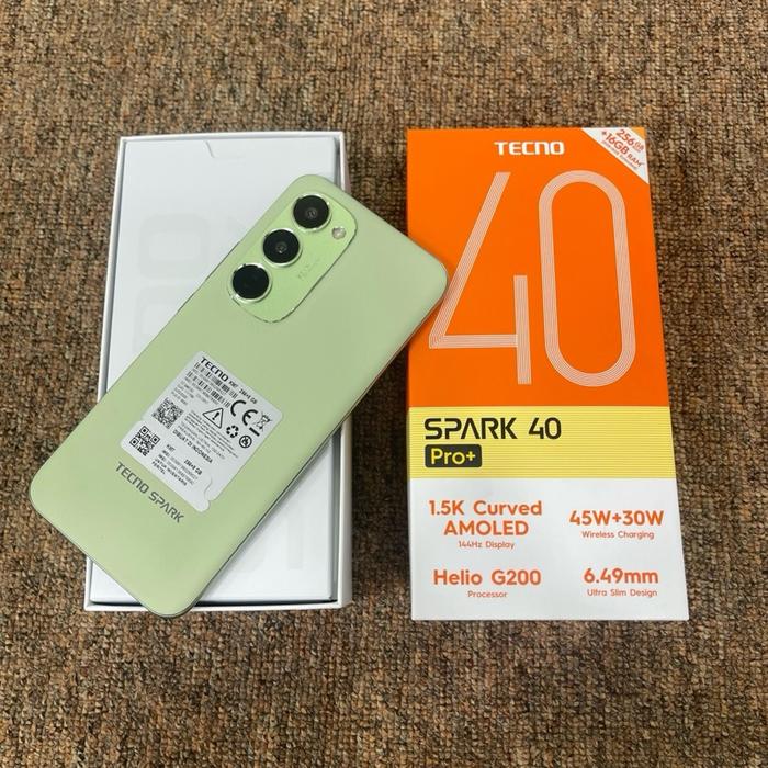 Jual TECNO SPARK 40pro Plus 8/256GB second remi original - Jakarta ...