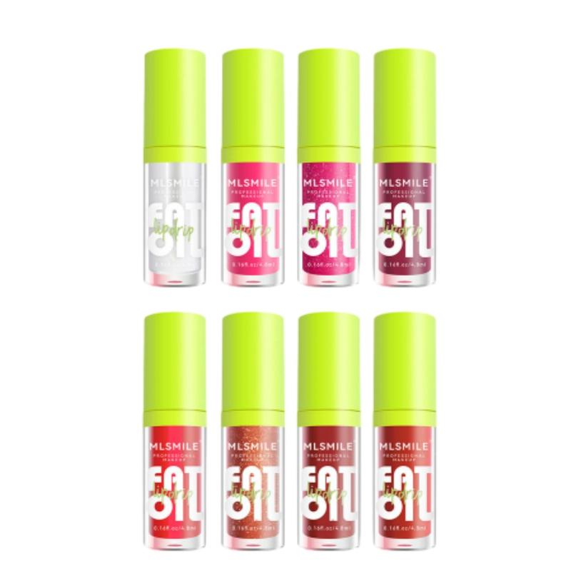 8-Color Glossy lip oil Rare Bright Lustrous lip Essence Moisturizing ...