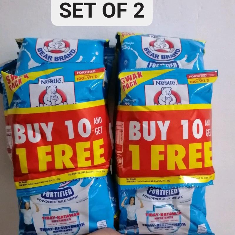 BEARBRAND FORTIFIED POWDERED MILK DRINK SWAK PACK BUY 11 GET - TikTok Shop Philippines