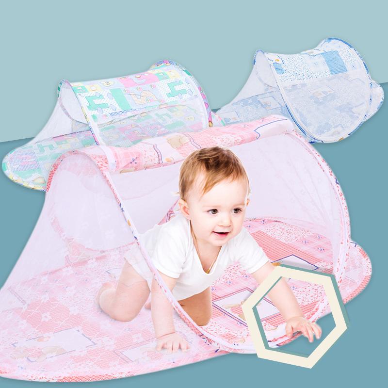 MamaKiddo Colourful Baby Mosquito Net Cute Infant Toddler Sleep ...