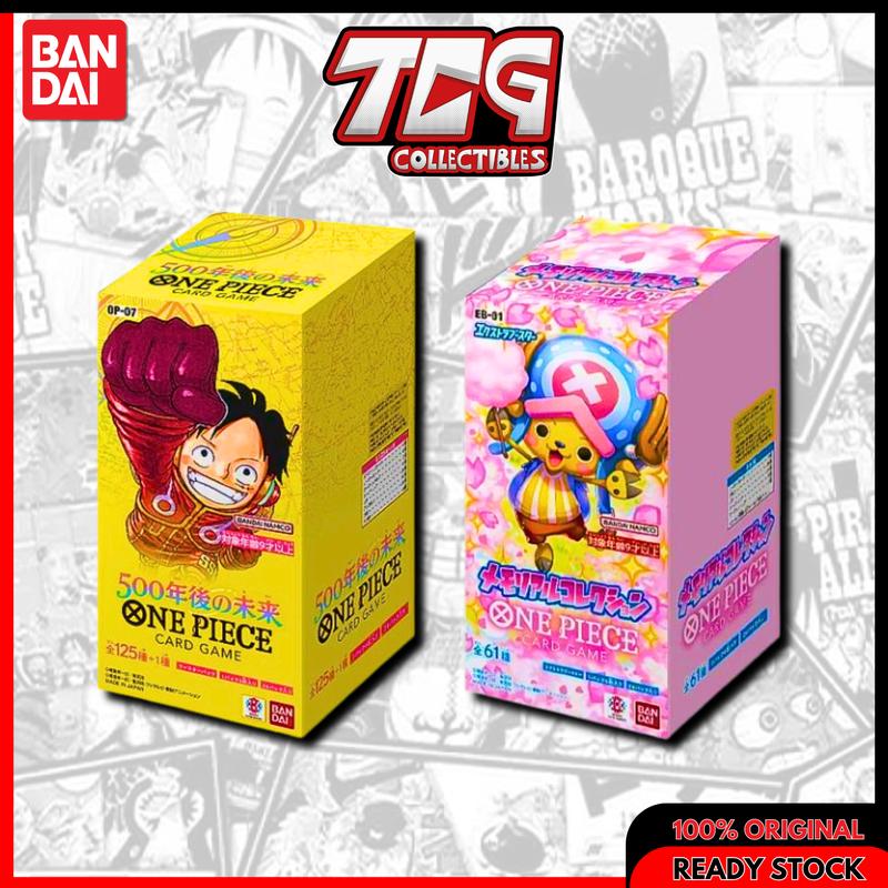 Bandai OP01-OP07 Booster Box: One Piece TCG Live Collection Card ...