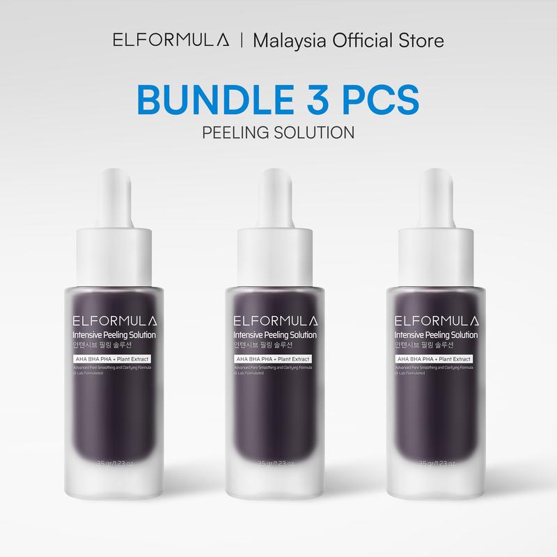 ELFORMULA Bundle 3 Pcs Intensive Peeling Solution - Gentle Exfoliation ...