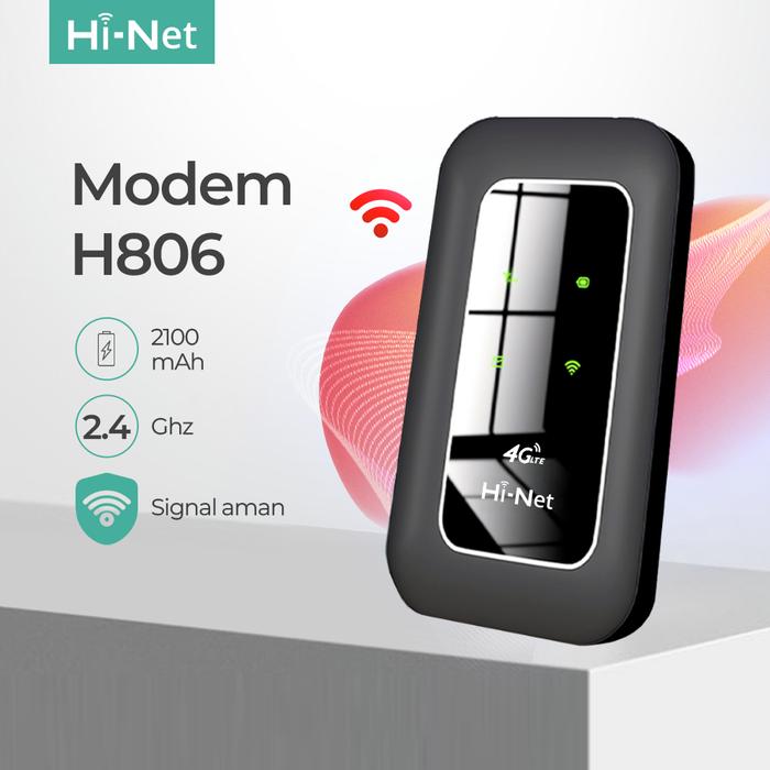 Promo Hi-Net H806 Wireless Router 4G LTE 5G Mini Modem 150Mbps Mobile ...