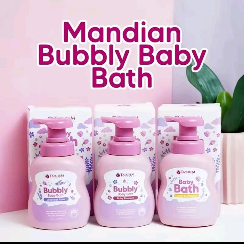 Tasneem Baby Bath Mandian Bayi Fragrance Free Lavender Lemon - TikTok ...