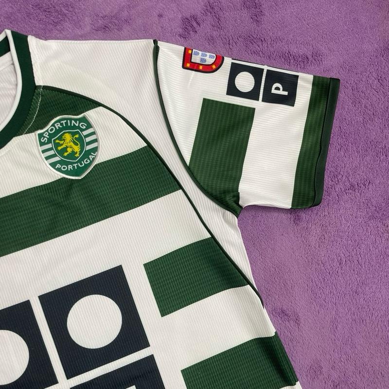 SPORTING LISBON RETRO HOME 01/03 KIT NEW JERSEY - TikTok Shop Malaysia