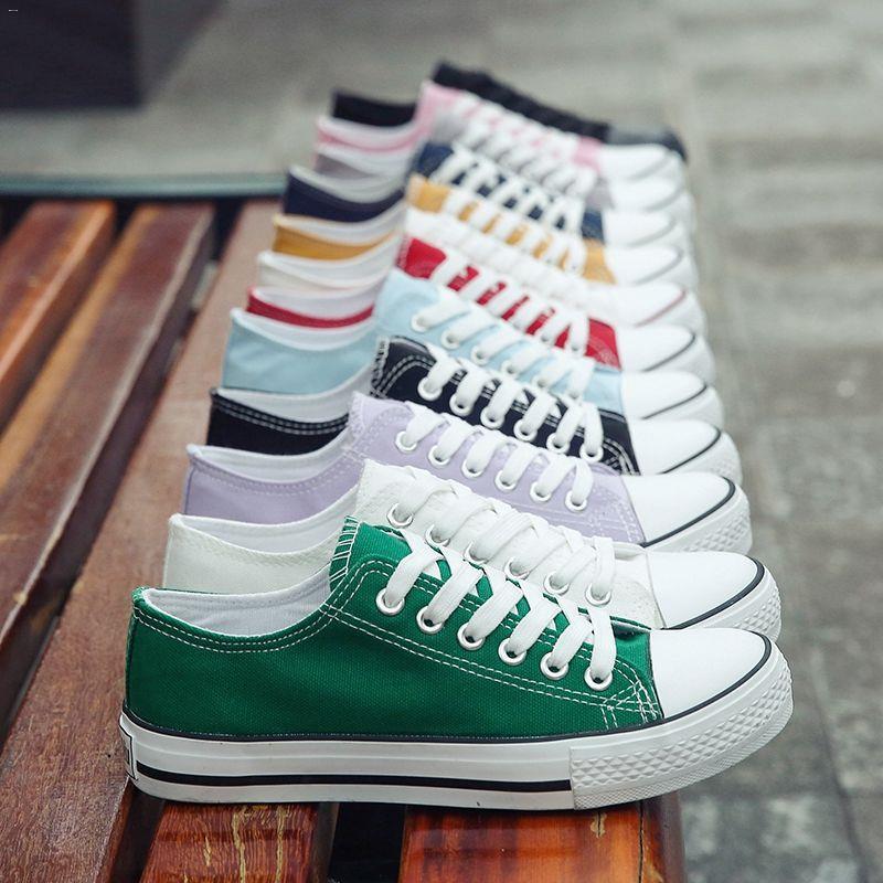 Kasut Kanvas, Koleksi Musim Bunga, Sesuai untuk Pelajar, Wanita ...