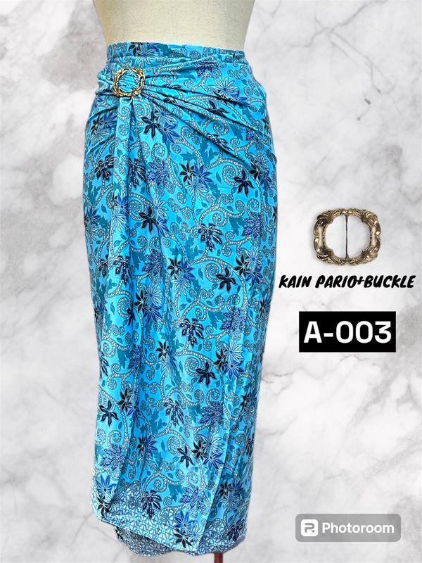 BATIK KAIN PARIO- (FREE BUCKLE) READY STOCK. - TikTok Shop Malaysia