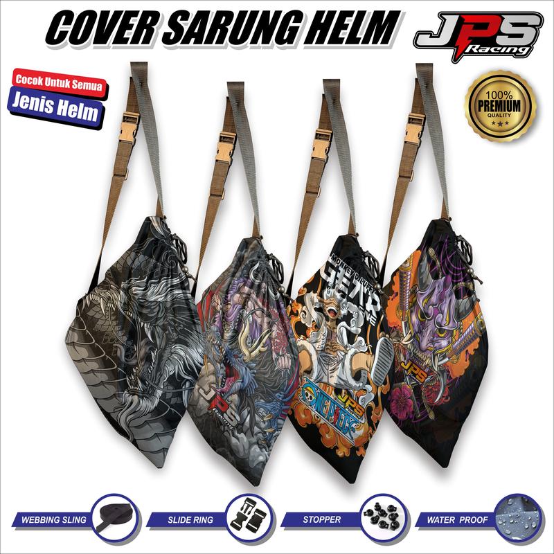 Cover Helm Sarung Helm Tas Helm Anti Air Waterproof Motif Anime - Shop ...