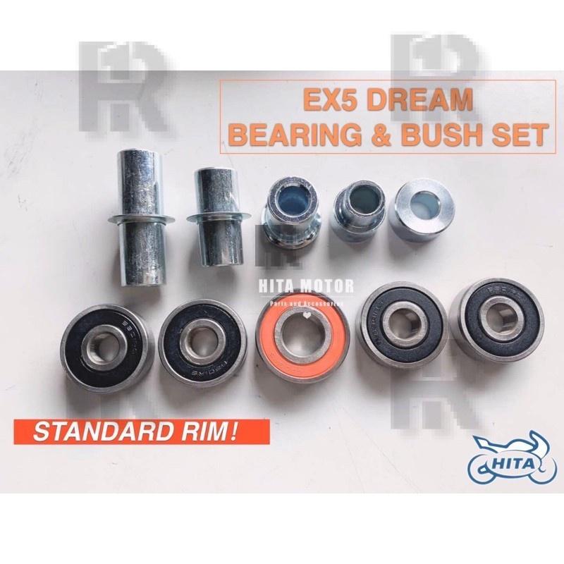 EX5 DREAM W100 COLLAR BUSH AND BEARING SETS STD SPORT RIM - TikTok Shop ...