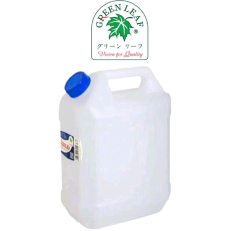 Jerigen Baru Green Leaf 5 Liter Warna Putih - Shop | Tokopedia