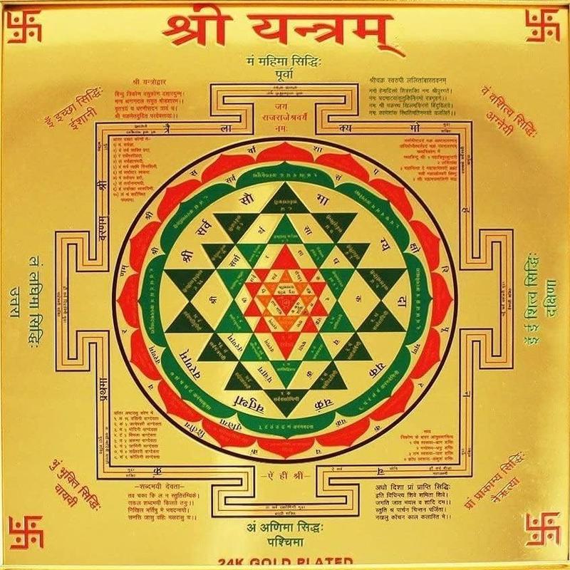 Sri Yantra Shri Yantra Shri Chakra Energized Canvas Poster and - TikTok ...