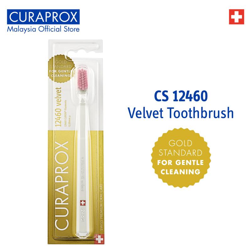 Curaprox CS 12460 Velvet toothbrush - gum care, Soft, Sensitive ...