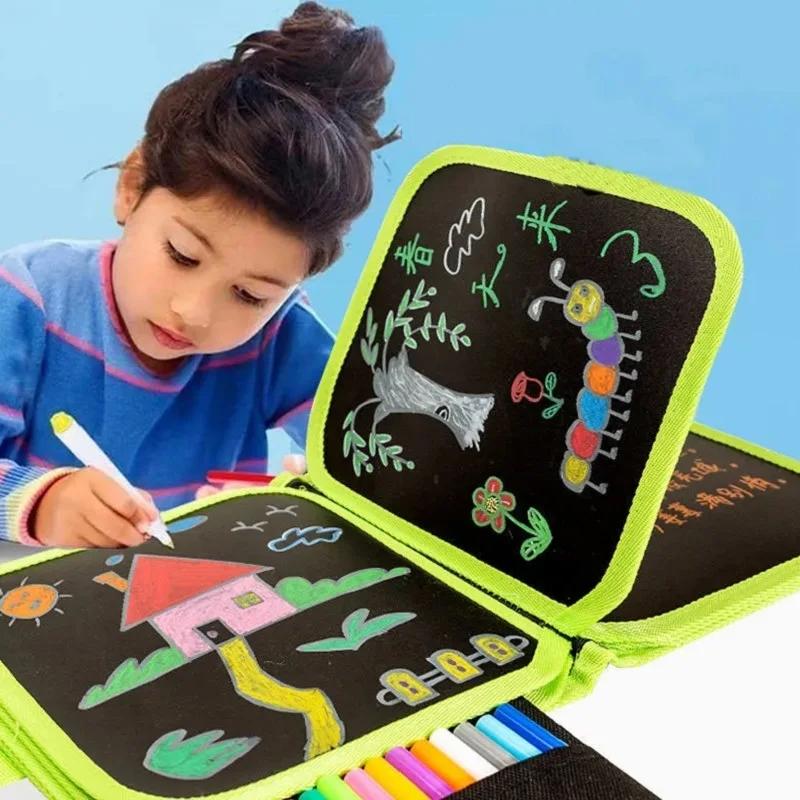 Papan Tulisan Tangan Graffiti Berwarna-warni Rumah Kanak-kanak - TikTok ...
