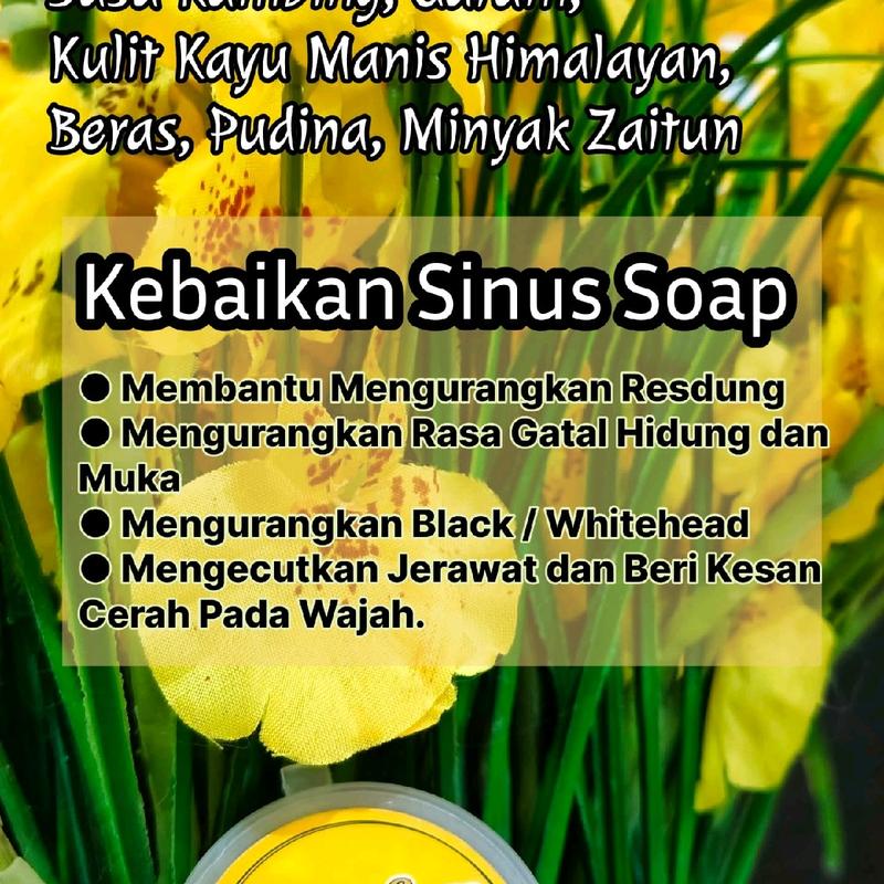 Sabun Sinus Soap untuk Penyeri KULIT Wajah Anda Facial - TikTok Shop ...