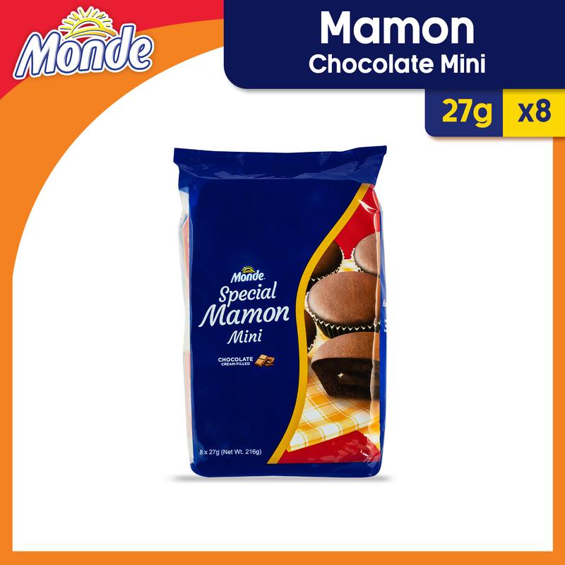 Monde Special Mamon Mini Chocolate Cream-filled 27g x 8 - TikTok Shop ...