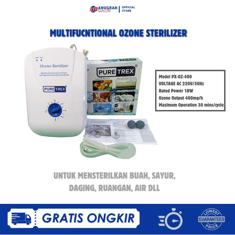 Ozone Sterilizer Merk Puretrex Manual Untuk Sterilkan Air Minum - Shop ...