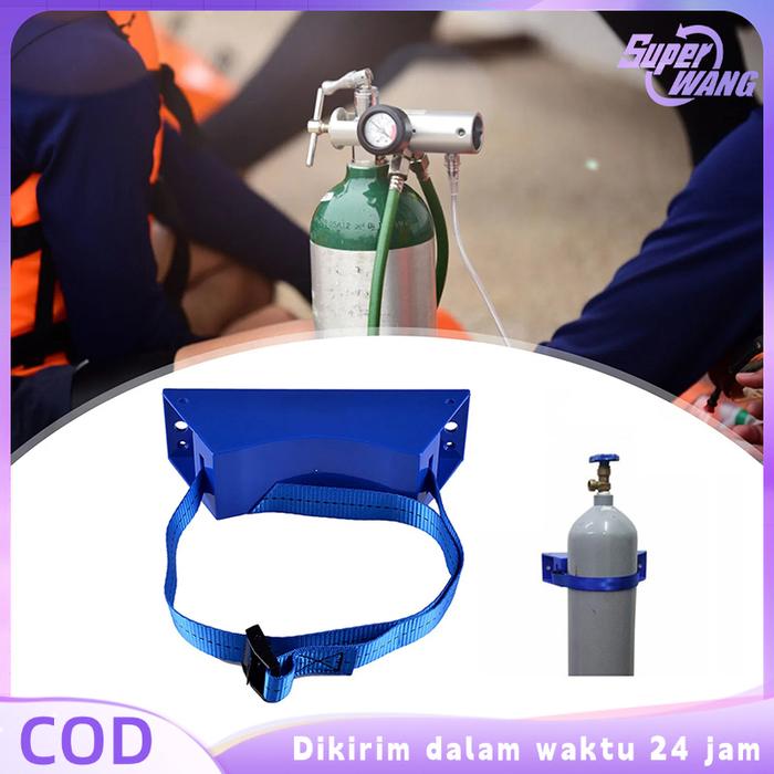Jual Bracket Tabung Oksigen Adjustable Tempat Bracket Cylinder Oxygen ...