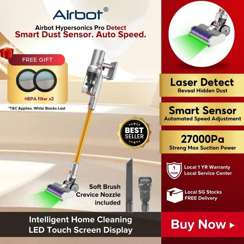 [ Auto Dirt Detection ] Airbot Hypersonics PRO Detect | Laser Detection ...