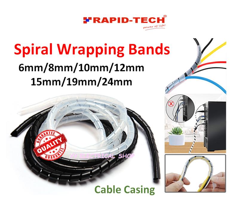Spiral Wrapping Band 6mm/8mm/10mm/12mm/15mm/19mm/24mm Wiring - TikTok ...