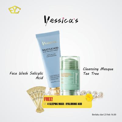 FYC - Yessica's Tea Tree & Strawberry Anti Pores & Acne Clay Stick Mask ...