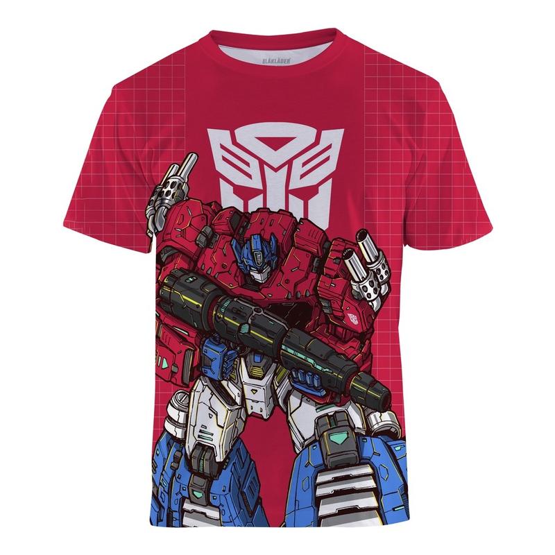 Kemeja-T Cetakan Transformers, untuk Kanak-kanak Lelaki, Baj - TikTok ...
